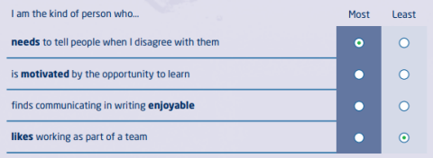 Tests de Personnalité et de Motivations de Saville expliqués